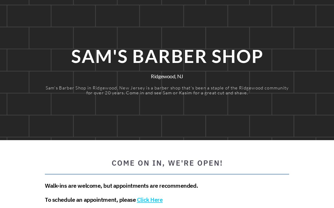 Sam's Barber Shop